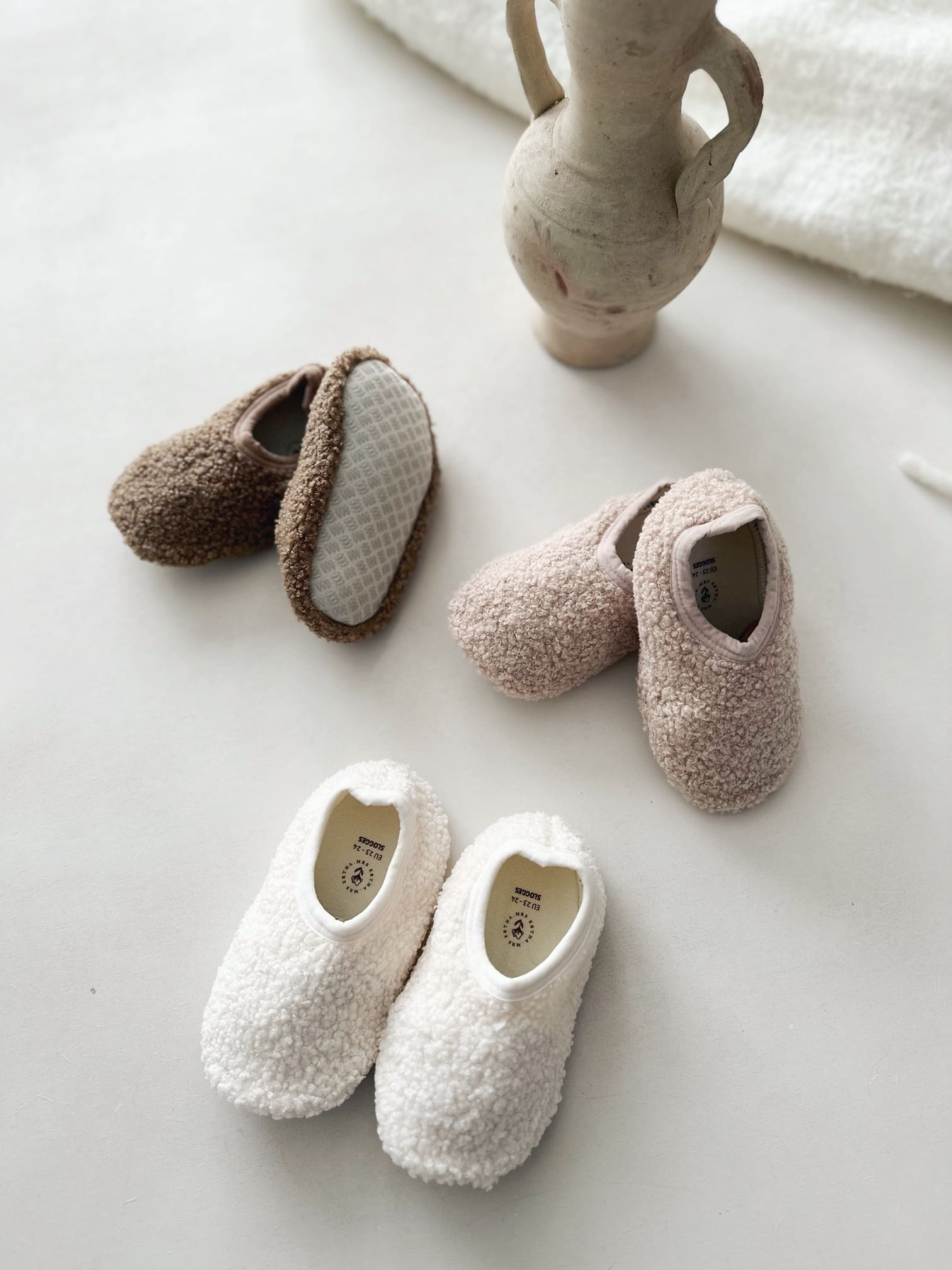 Chaussons enfant | Sherpa - Mrs Ertha - Sundays Kids Store