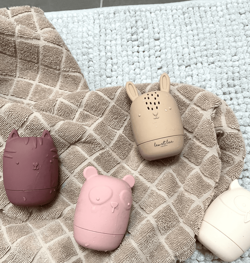 Jouets de bain bébé animaux | Nude - Léo et Léa - Sundays Kids Store